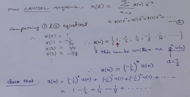 Inverse z Transform | Power Series Expansion Method - EngineersTutor Inverse z Transform | Power Series Expansion Method - EngineersTutor