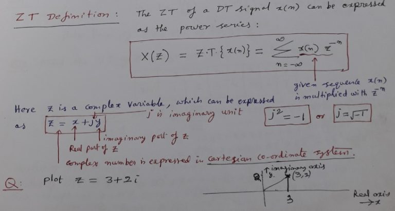Z Transform | Signals & Systems - EngineersTutor